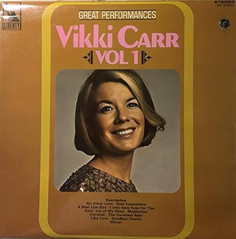 Vicki Carr - Great Performances Vol. 1 - Amazon.com Music