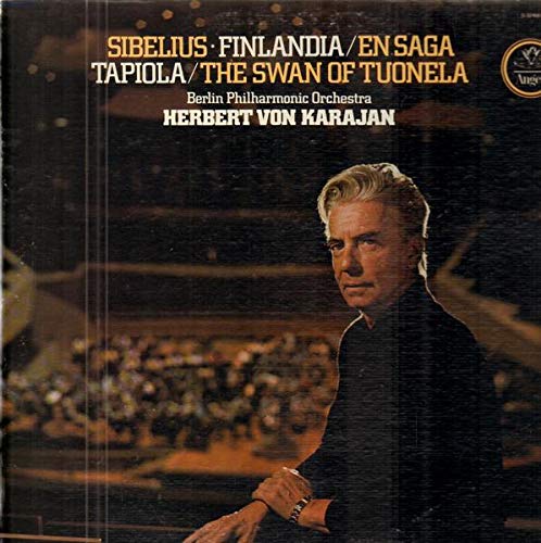 - Sibelius Finlandia En Saga Tapiola The Swan of Tuonela Berlin Philharmonic Orchestra Herbert ...
