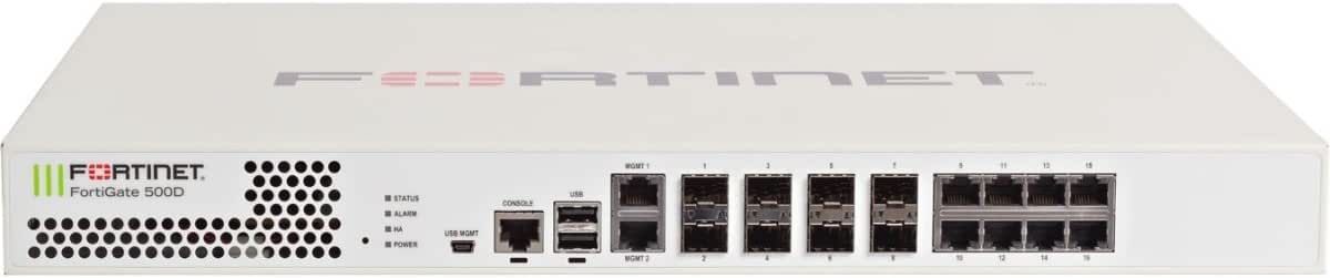 Fortinet FortiGate-500D / FG-500D Next Generation (NGFW) Firewall ...