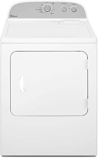 Amazon.com: Whirlpool WED4815EW 7.0 cu ft Electric Dryer with Heavy ...