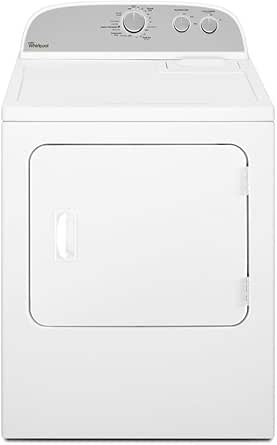 Amazon.com: Whirlpool WED4815EW 7.0 cu ft Electric Dryer with Heavy ...