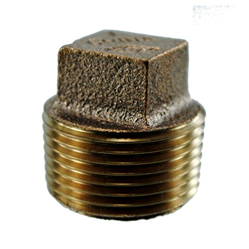 1/2" Brass Pipe Plug - Pipe Fittings - Amazon.com