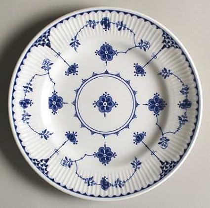 JOHNSON BROTHERS BLUE DENMARK DINNER PLATE 26CM - NEW: Amazon.co.uk ...