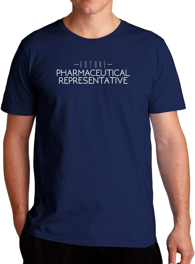 Eddany Future Pharmaceutical Representative Thinner Font T-Shirt ...