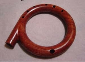 Amazon.com: Ringflute Native American Sound Round Design Wood Flute ...