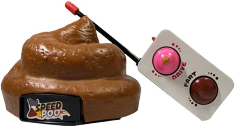 Amazon.com: NUOBESTY Poop Car Remote Control Plastic Simulation Stool ...