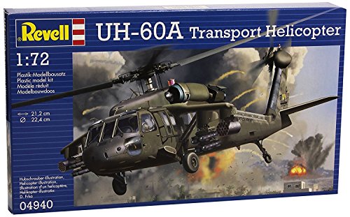 Buy Revell Germany UH-60A Transport Helicopter Model Kit (1:72 Scale ...