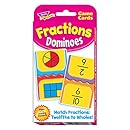 Amazon.com: Fractions Dominoes Challenge Cards: Toys & Games