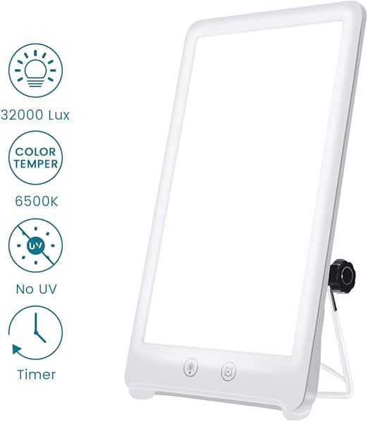 Amazon.com: Happy Sun Lamp,GLIME 32000 Lux Happy Sun Light with Timer ...