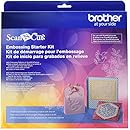 Amazon.com: Brother CAEBSKIT1 Embossing Starter Kit, Card Embossing Kit ...