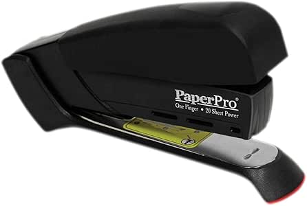 PaperPro Bostitch Office Desktop Stapler, 20-Sheet, Black (1104 ...