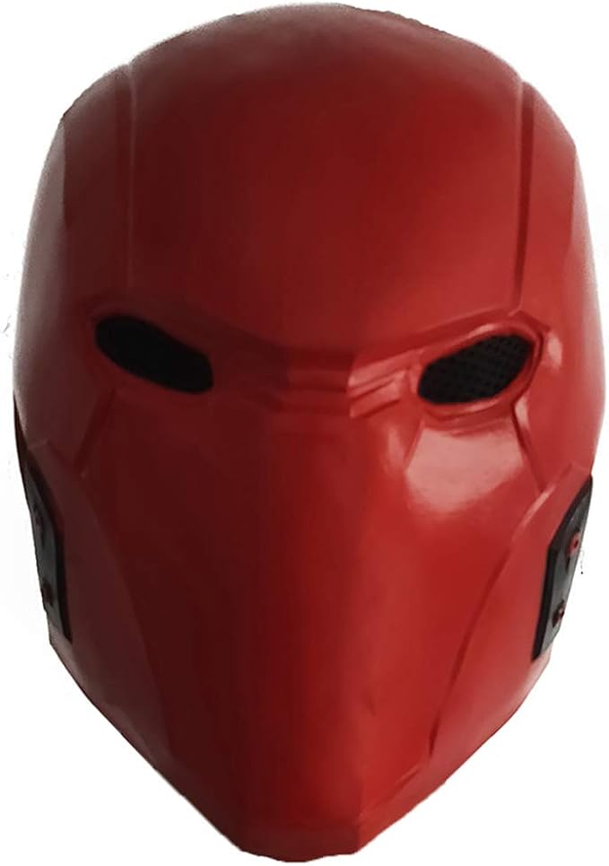 LePyCos Red Hood Helmet Latex Mask DC Batman: Under The Red Hood ...