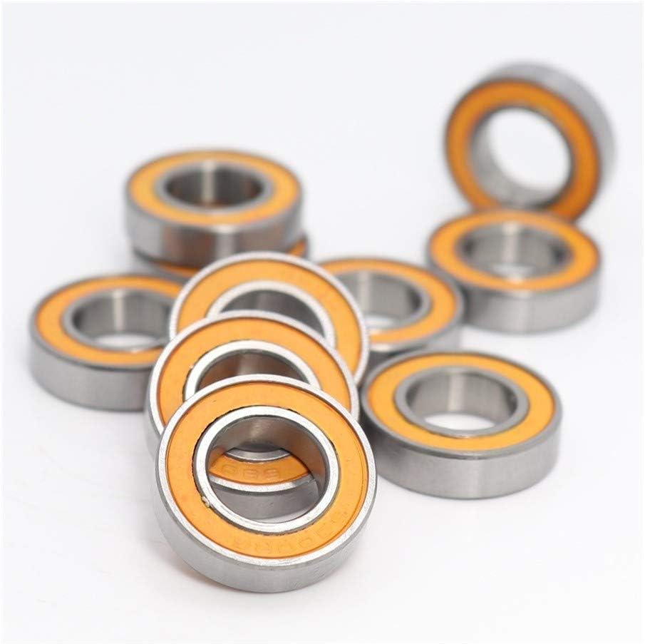 NO LOGO Bearings 6800RS Bearing ABEC-3 (10PCS) 10 * 19 * 5 mm Thin ...