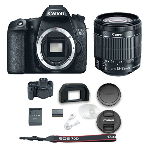Best Affordable DSLR Camera by LBravia: Canon 70D DSLR Camera + 18-55mm ...