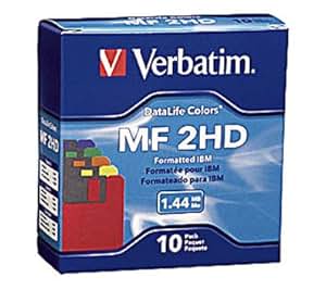 Amazon.com: Verbatim Floppy Disks (10-Pack) - Multicolor: Home Audio ...