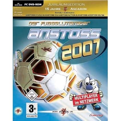 Anstoss 2007: Der Fußballmanager (inkl. Anstoss 2 Gold/Anstoss 3/Anstoss Action/Anstoss 4 ...