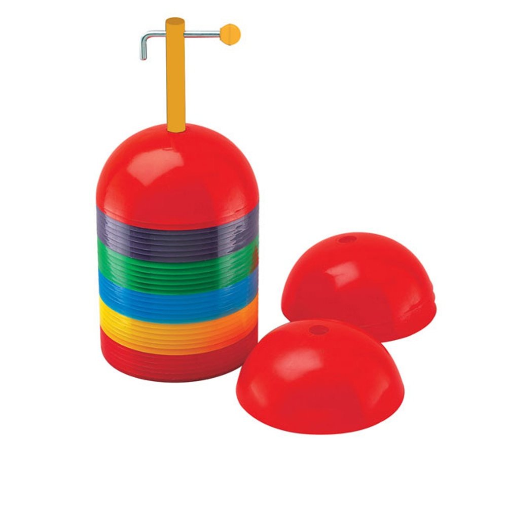 Amazon.com : Champion Sports Colored Soft Dome Cones-Set of 36 : Cones ...