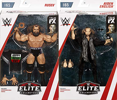 Buy Package Deal Rusev & Aiden English - WWE Elite 65 Mattel Toy ...