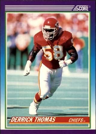 Amazon.com: 1990 Score Football Card #500 Derrick Thomas: Collectibles ...