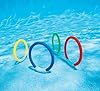 INTEX Underwater Swimming/Diving Pool Toy Rings - (2 Pack), Assorted ...