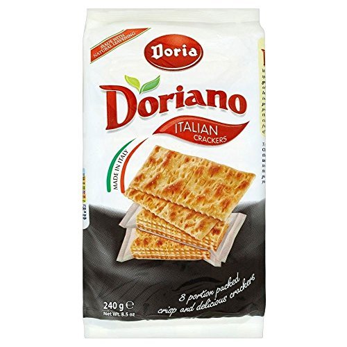 Amazon.com: Doria Doriano Italian Crackers (240g) - Pack of 6 by Doria