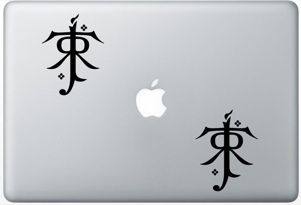 Amazon.com: Jrr Tolkien Initials Emblem Symbol ArcDecals78602182 Set Of ...