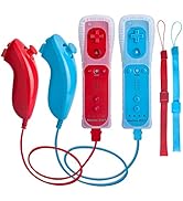 Amazon.com: Motion Plus Remote Controller Compatible with Wii, TechKen Built-in 2 in 1 Remote ...