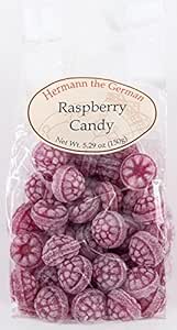 Amazon.com : 6-Pack Hermann the German Raspberry Hard Candy 5.29-ounce ...