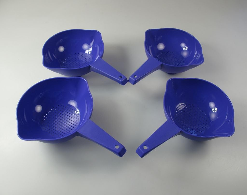 TUPPERWARE Küchenhelfer Goldregen Sieb (4) lila handliches Sieb ...