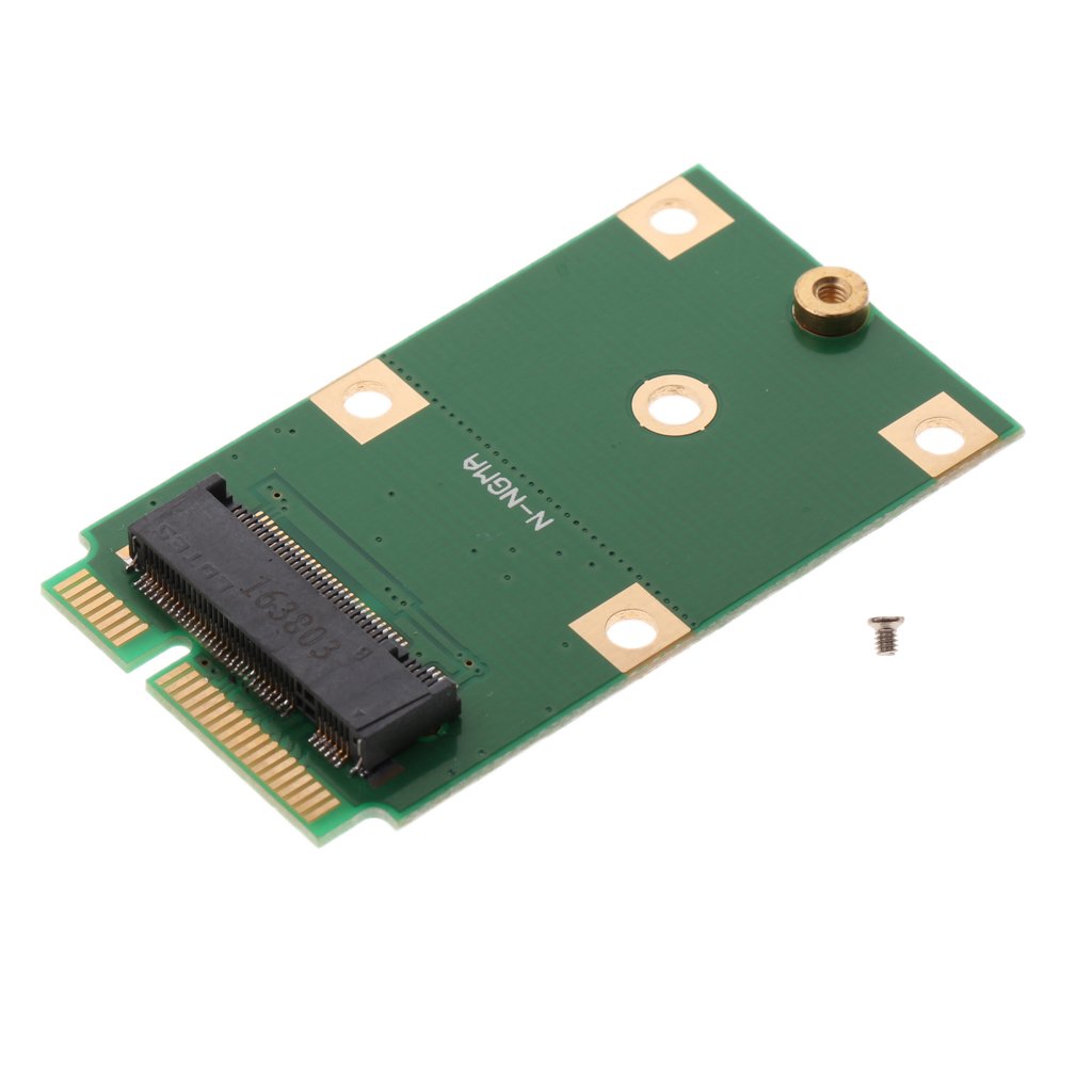 mSATA SSD to M.2 2230 2242 B Key Adapter Card+mSATA Mini PCI-e SSD to NGFF M.2 B Key SATA ...