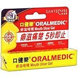 Amazon.com: Oralmedic Mouth Ulcer Treatment - 2 X 0.2ml by Healthcenter ...