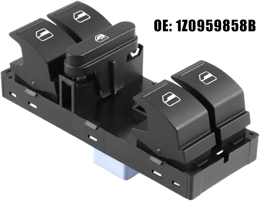 Electric Window Switch Compatible with Skoda Fabia Octavia Superb Yeti 1Z0959858B: Amazon.co.uk ...