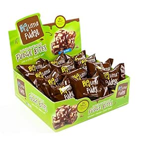 Amazon.com : Big Little Fudge - Big Wally - Chocolate Walnut Fudge - 24 ...