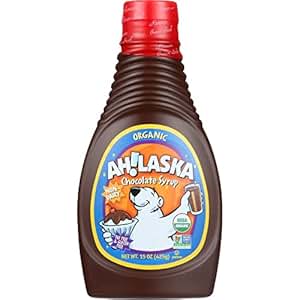 Amazon.com : AH!LASKA Organic Chocolate Syrup, 15 oz : Baby Food ...