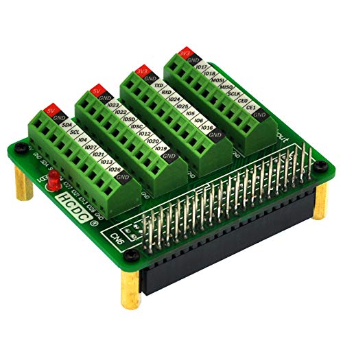 RPi GPIO Terminal Block Breakout Board HAT, for Raspberry Pi | Pricepulse