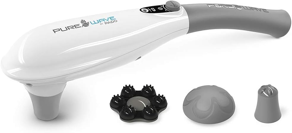 PADO Pure-Wave cm5 Extreme Cordless Percussion Massager (White): Amazon ...