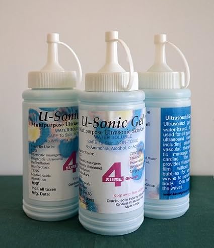 Buy U Sonic Ultrasound Gel (Set of 3) Online at Low Prices in India ...