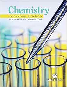 Chemistry Laboratory Notebook 100 Carbonless Sets: Morton Publishing ...