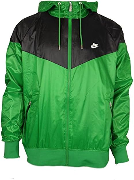 Mens Nike Air Green Retro Windrunner Windbreaker Hooded Running Jacket ...