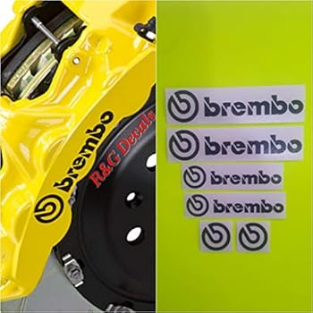 Amazon.com: R&G CHEVY CAMARO & BREMBO High Temp Brake Caliper Decals ...
