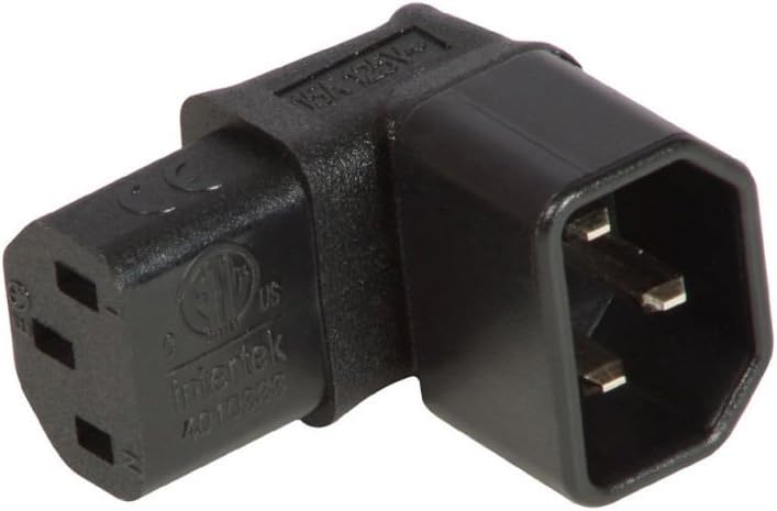 LINDY Right Angled IEC Adapter, Down – BigaMart