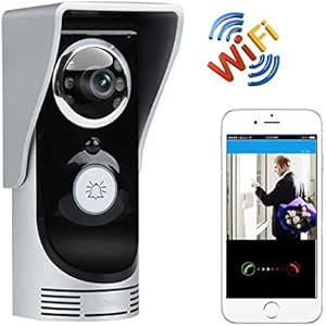 Interfón Video Portero Inalámbrico WiFi y Timbre Soporte de App ...