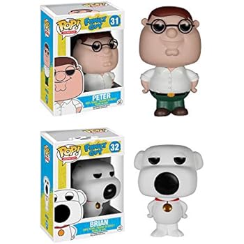 Amazon.com: Funko POP TV: Family Guy Brian Action Figure: Funko Pop ...