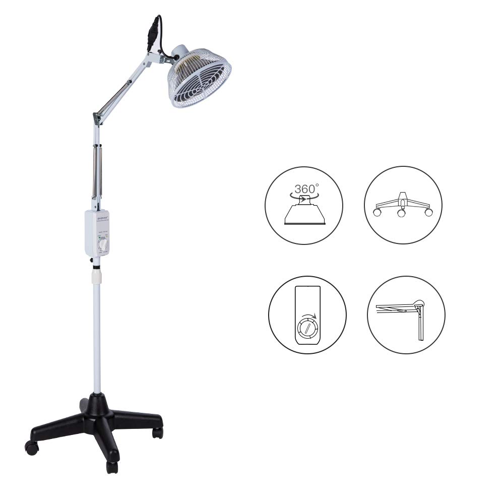 TDP Far Infrared Heat Lamp, Mineral Therapy, Pain Relief for Neck, Back ...