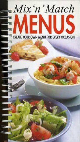 Free Download: Mix N Match Menus: Create Your Own Menu for Every ...