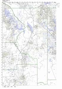 Amazon.com: Sumter County, Florida FL ZIP Code Map Not Laminated: Home ...