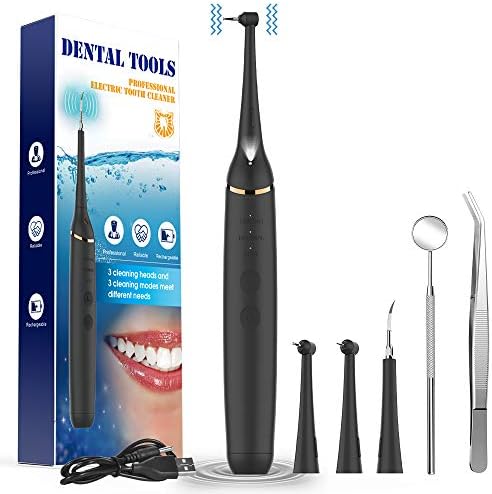Plaque Remover for Teeth, Ultrasonic Tooth Cleaner Tartar Remover ...