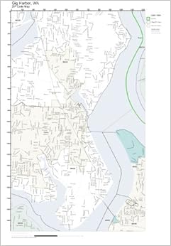 ZIP Code Wall Map of Gig Harbor, WA ZIP Code Map Laminated: Amazon.com ...