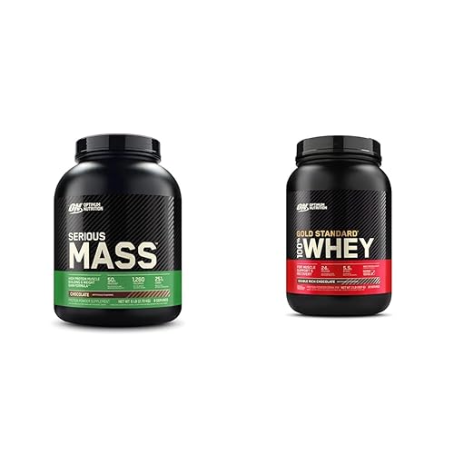 Optimum Nutrition Serious Mass, Weight Gainer Protein Powder, Chocolate ...