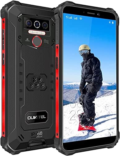 OUKITEL WP5 Pro Rugged Cell Phone, 4GB+64GB Unlocked Smartphone ...